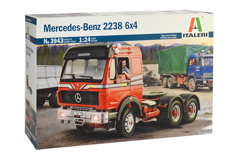Сборная модель "Автомобиль MERCEDES BENZ 2238 6x4" (1:24), артикул 3943