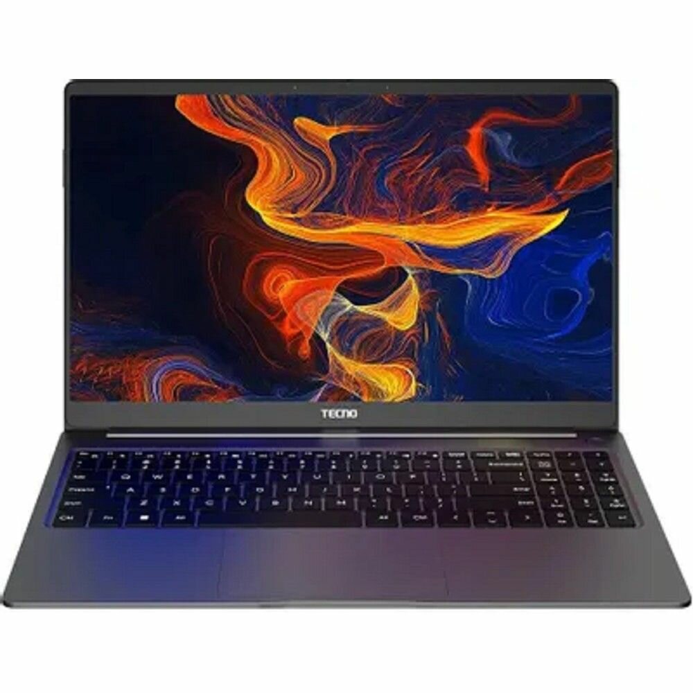 Tecno Ноутбуки MegaBook T15RA i5 13420H 16Gb SSD512Gb 15.6" IPS FHD W11H grey 6140mAh