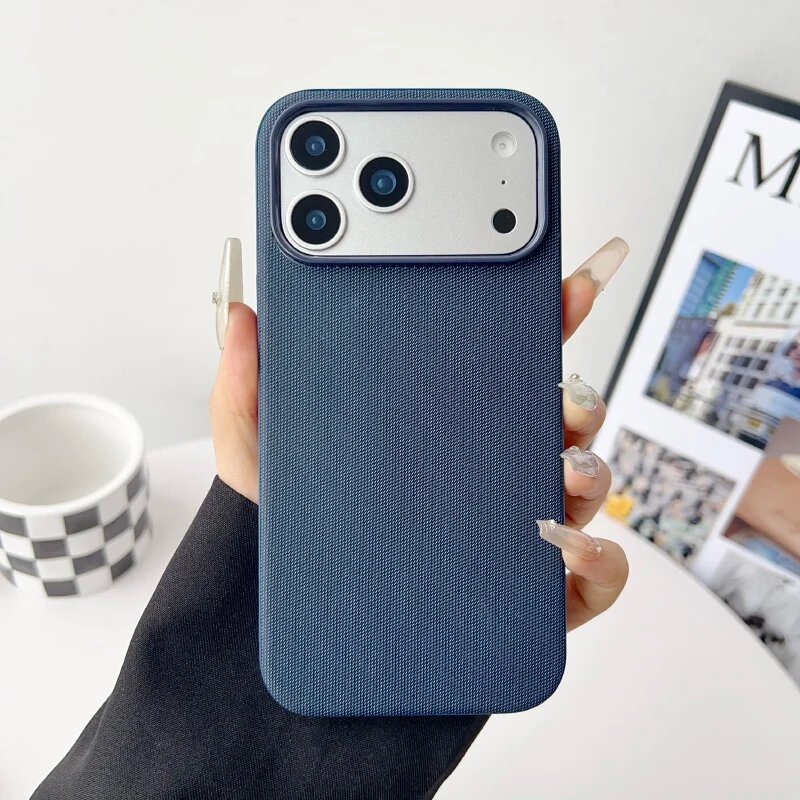 Оригинальный Чехол Magsafe Tech Woven Для iPhone, Совместимый С Беспроводной iPhone17, Синий, Blue