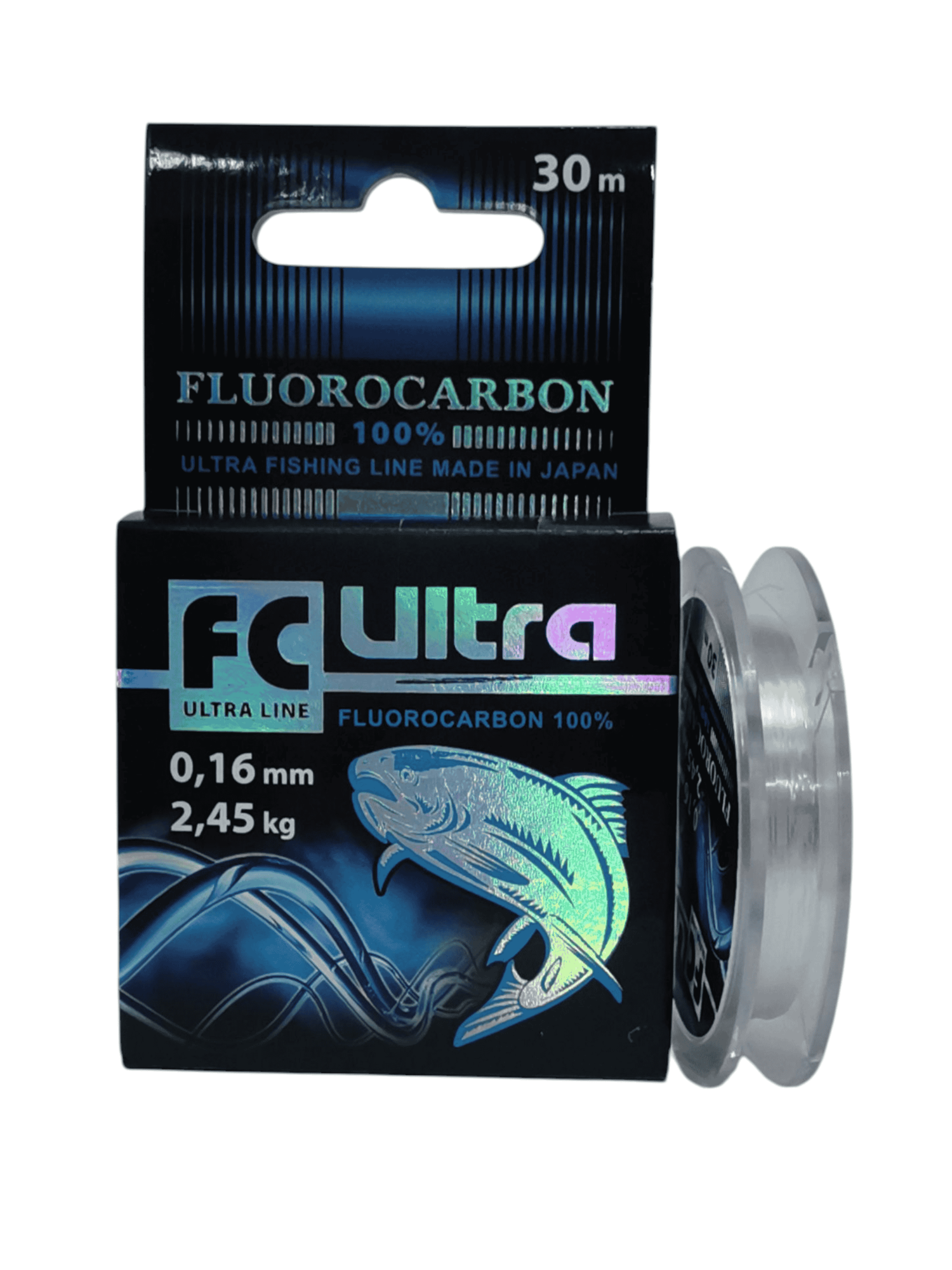 Леска AQUA FC Ultra Fluorocarbon 100% 0,16mm 30m