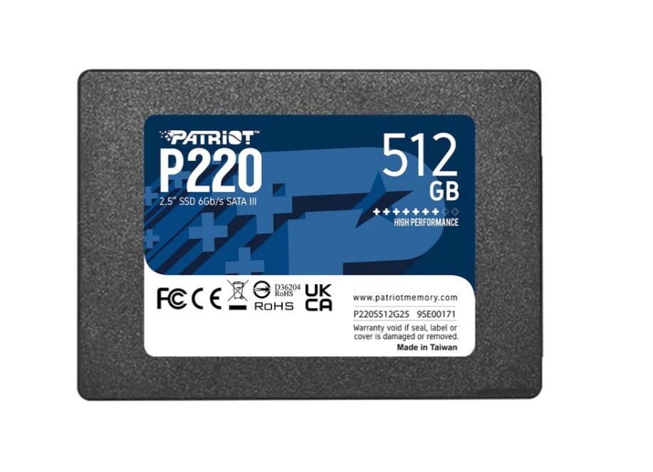 Твердотельный накопитель Patriot P220 512GB P220S512G25