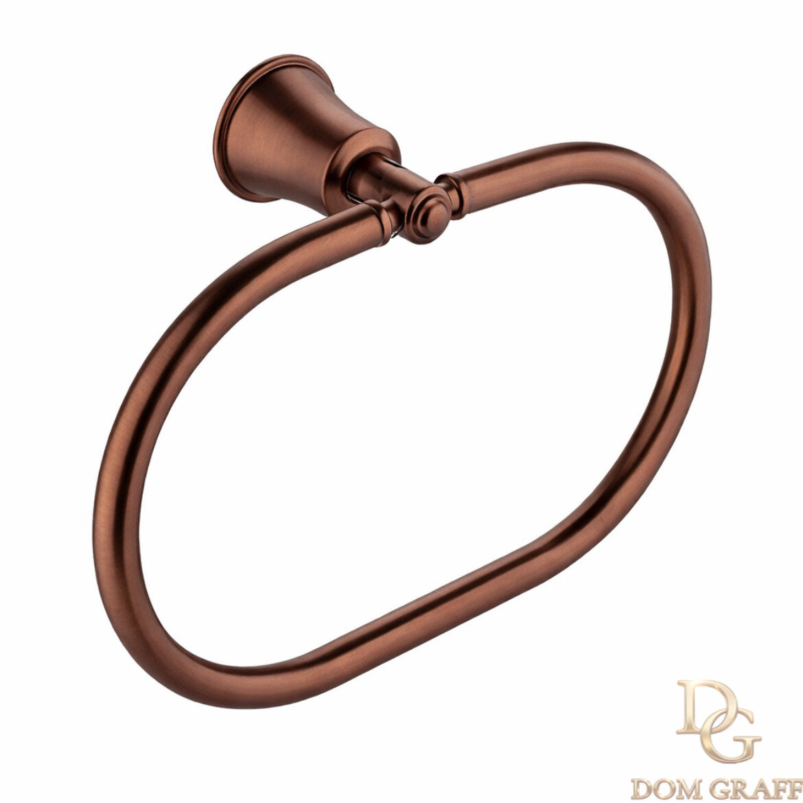 Liberty латунный держатель для полотенец, кольцо, масляная бронза