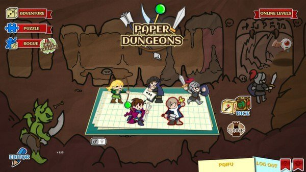 Paper Dungeons Steam Ключ • Активация Steam • регион Весь мир