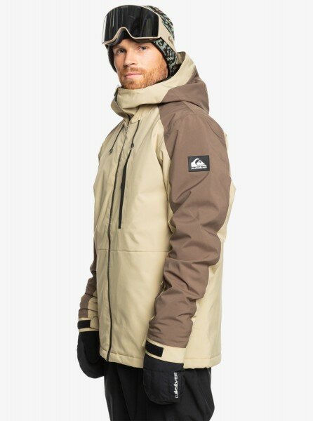 Куртка сноубордическая Quiksilver Весна-лето 2024, размер M, бежевый — фото 1