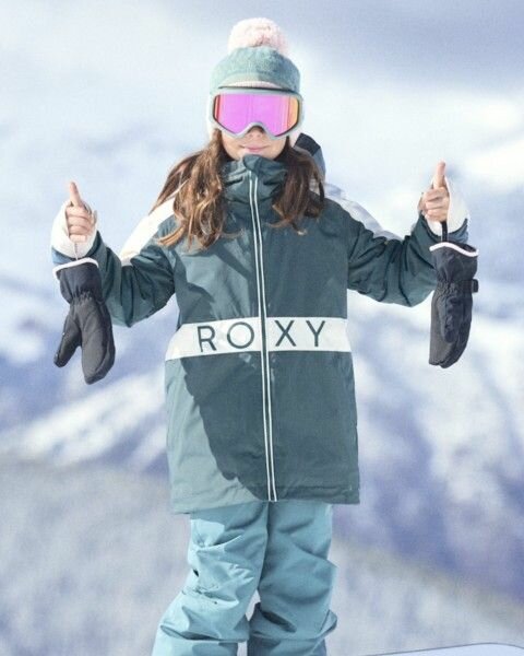 Варежки Roxy для девочек, размер S, оранжевый — фото 1