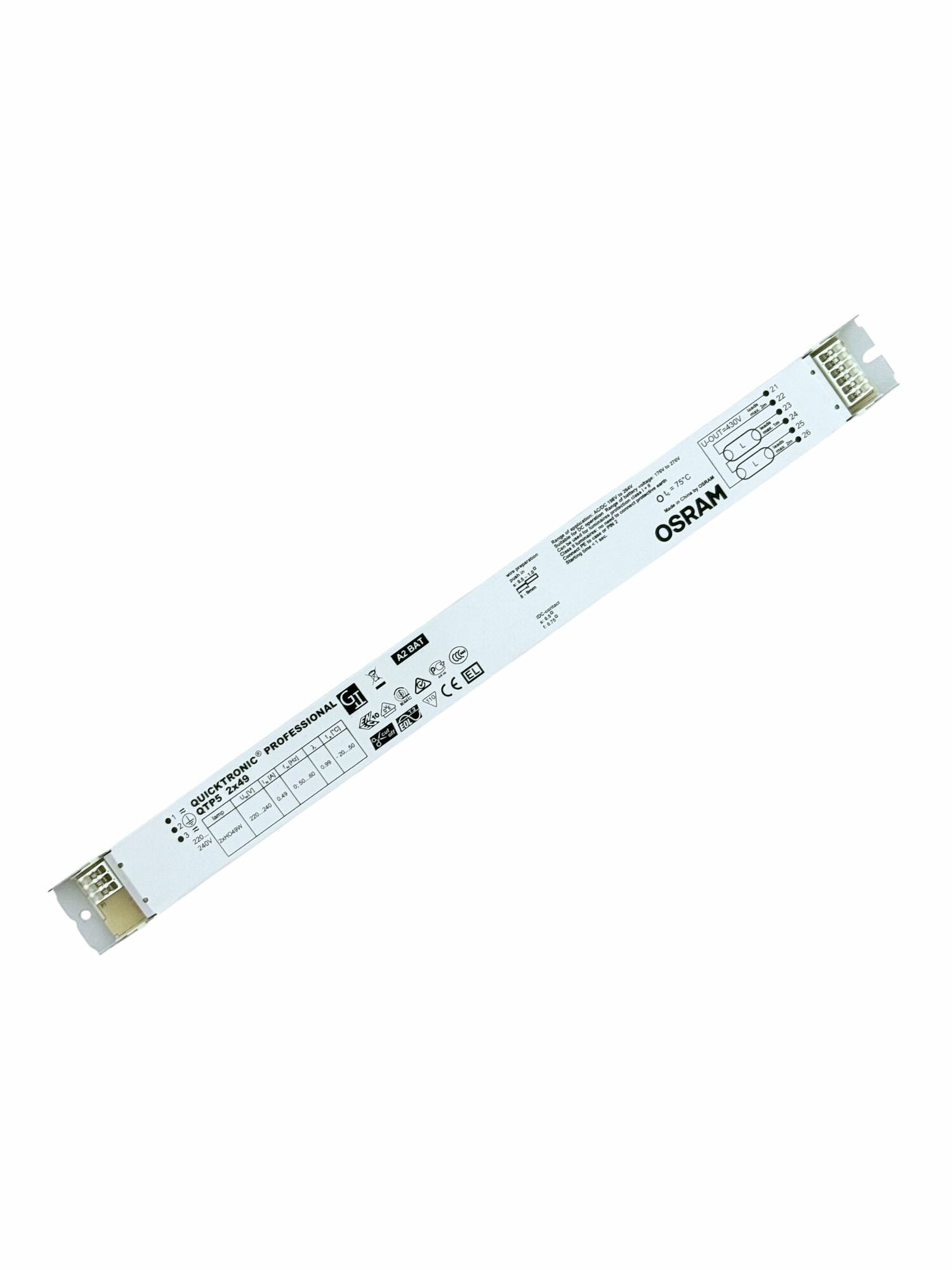 ЭПРА Osram QUICKTRONIC PROFESSIONAL QTP5 2x49