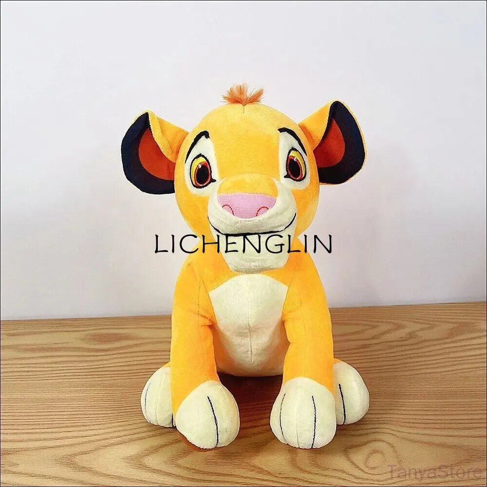 Мягкая игрушка Lion King Simba 1 шт. Симба, мягкая игрушка из мультфильма Король Лев, плюшевая