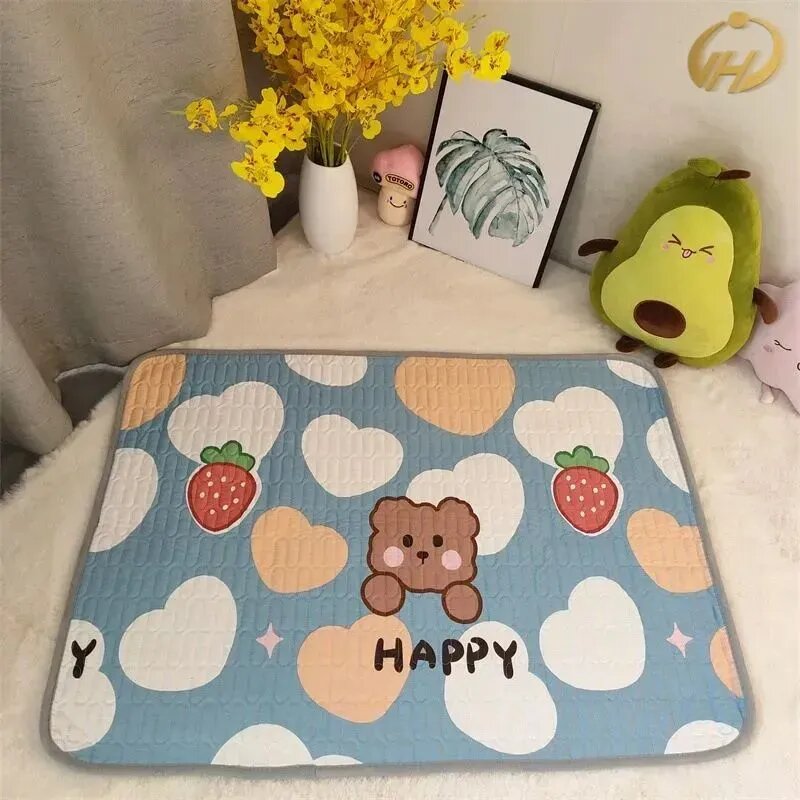 Пеленка для малышей 100 x 120 см, Хлопок, 1 шт, с рисунком, для новорожденных