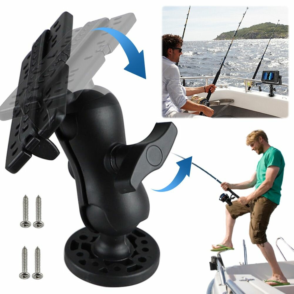 Крепление для эхолота и GPS для байдарки из прочного нейлона, 160 54 мм, высота 150 мм