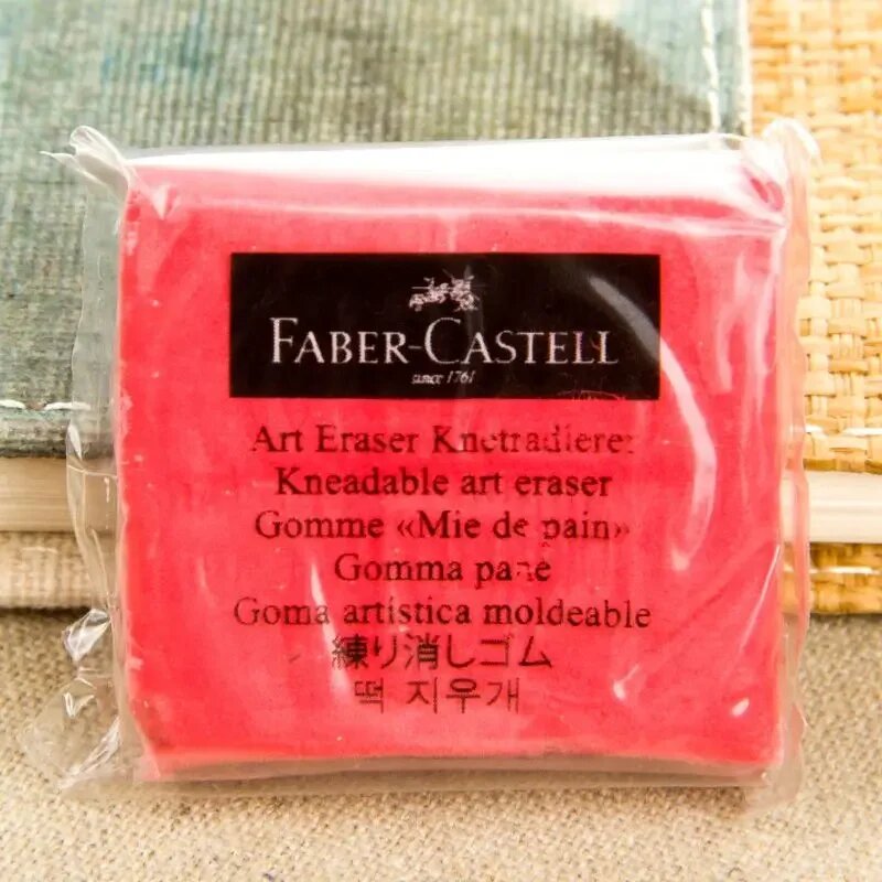Faber-Castell пластичный ластик Red