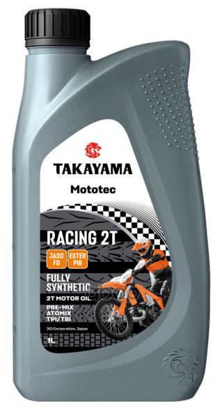 Масло моторное синтетика 1л Takayama Mototec Racing 2T TC FD 1л TAKAYAMA арт. 6056097