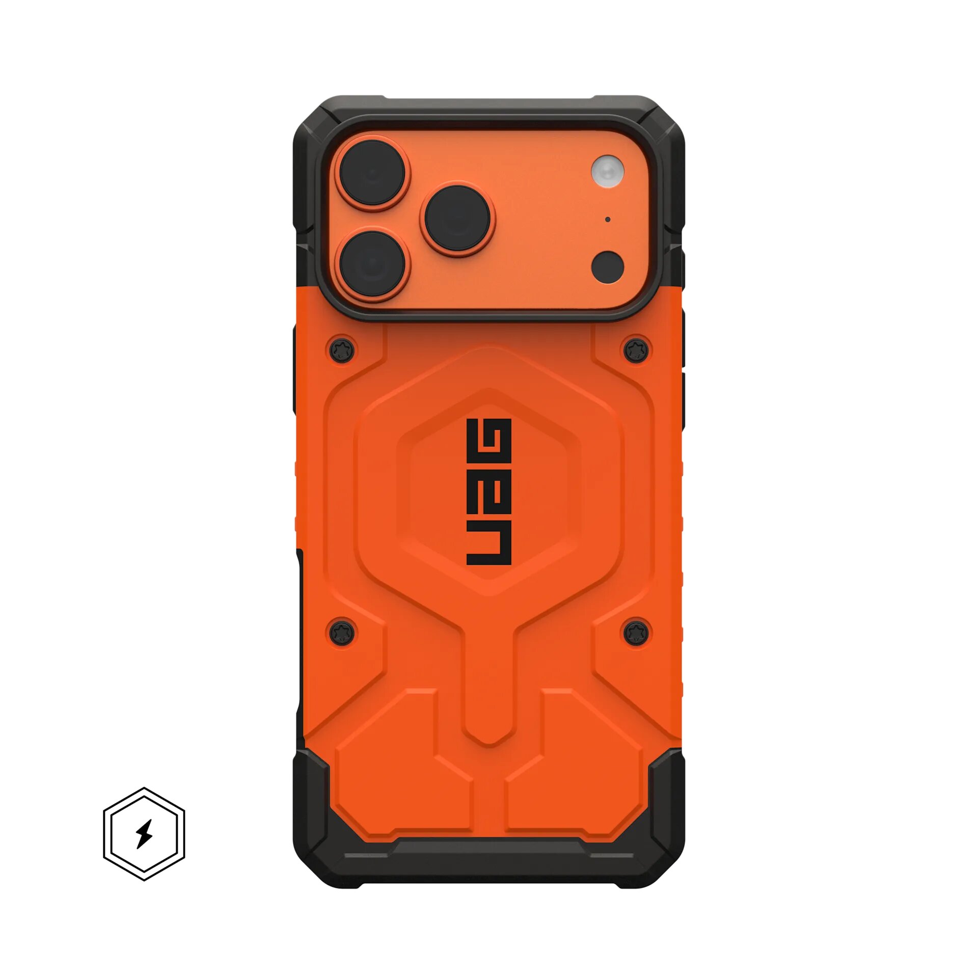 Защитный чехол MagSafe UAG Pathfinder для iPhone 17 Pro Max Orange