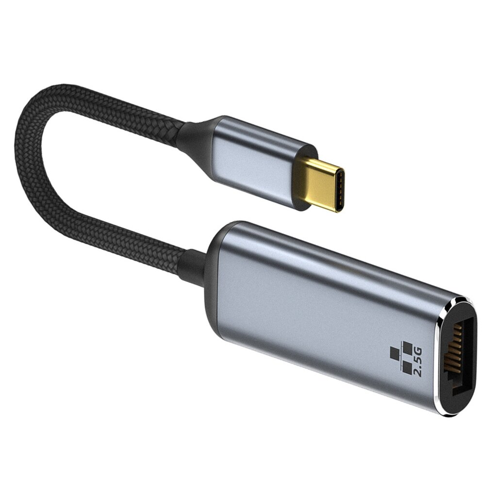 Адаптер USB C к Ethernet USB3.1 2,5 Гигабитная Сетевая Карта 2500 Мбит/с для Планшетов, Ноутбуков, Переключателей Планшетов