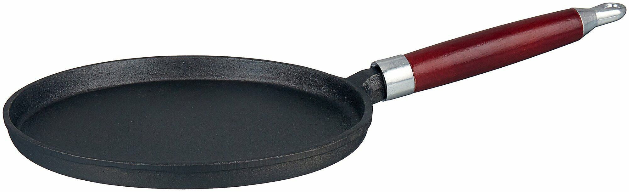 Сковорода Mallony PCIF-22, блинная, чугунная, без крышки, 22 см