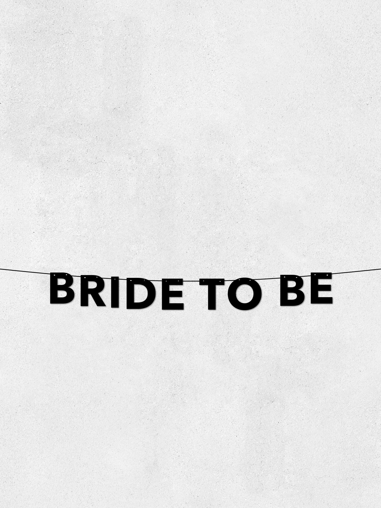 Гирлянда Bride to Be - Декор для Свадьбы, Долговечные Буквы 10 см, Легкое Крепление
