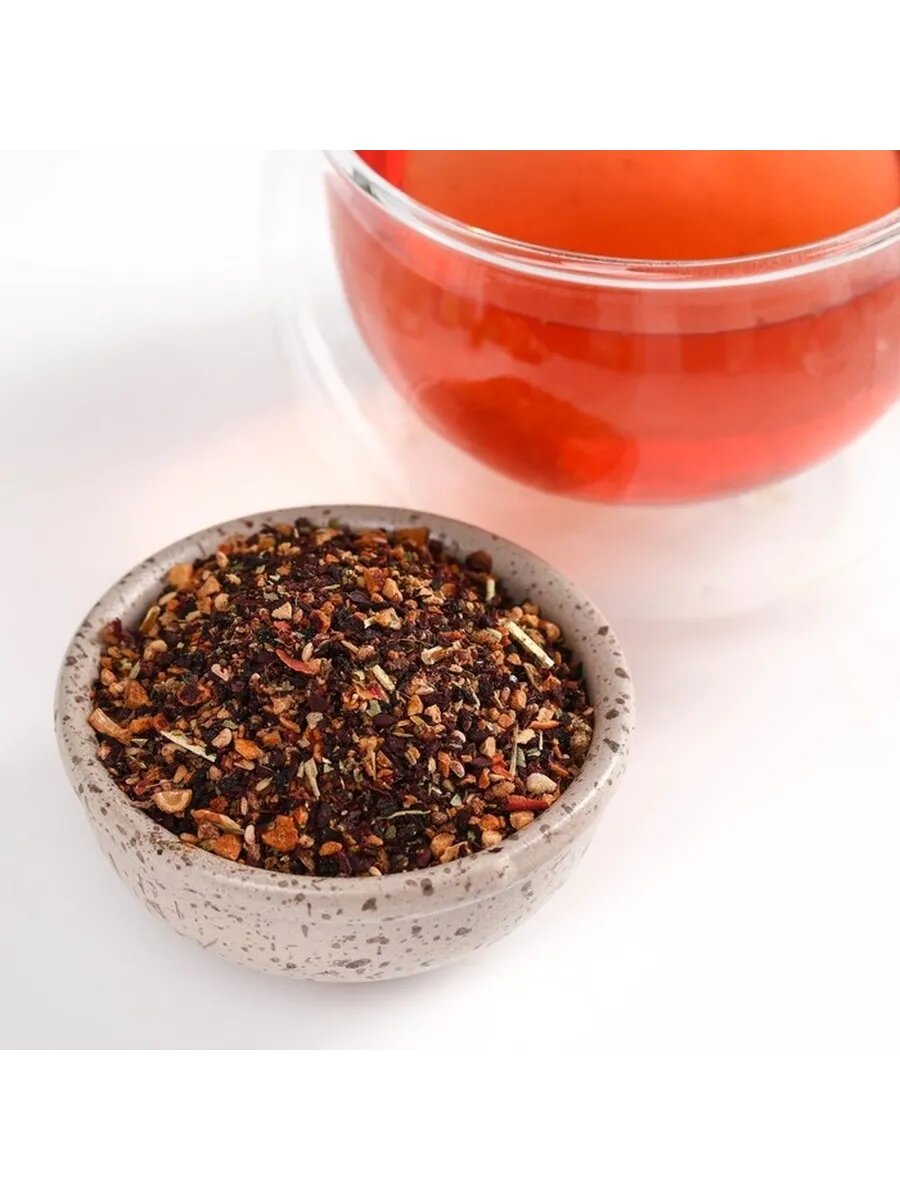 Ягодно-травяной чай для укрепления иммунитета