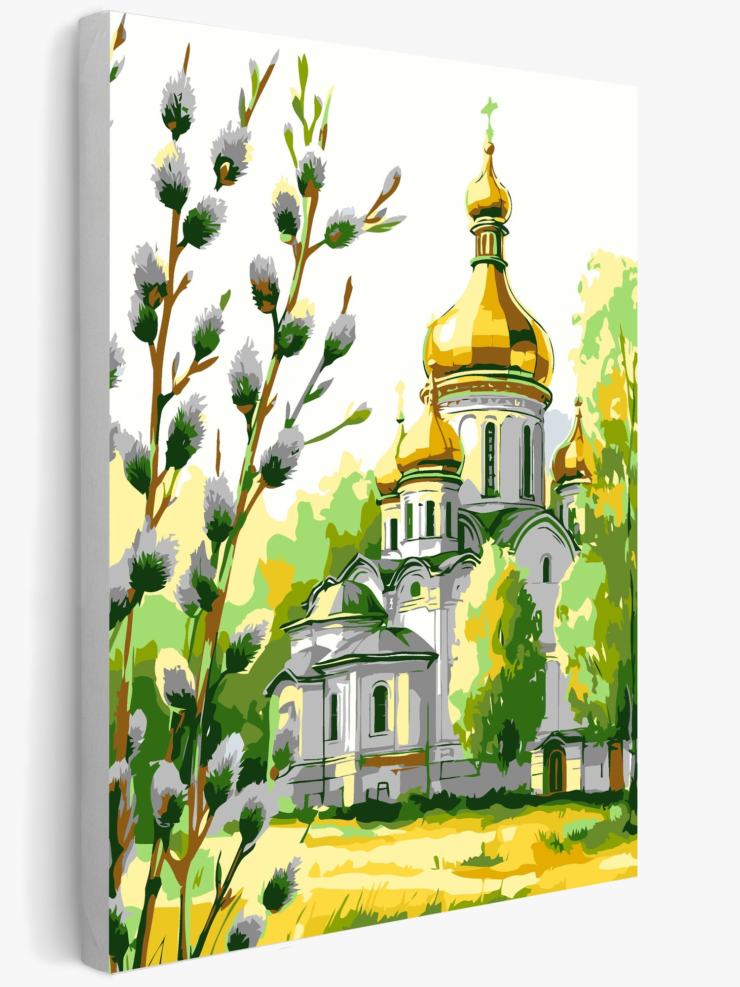 Картина по номерам церковь