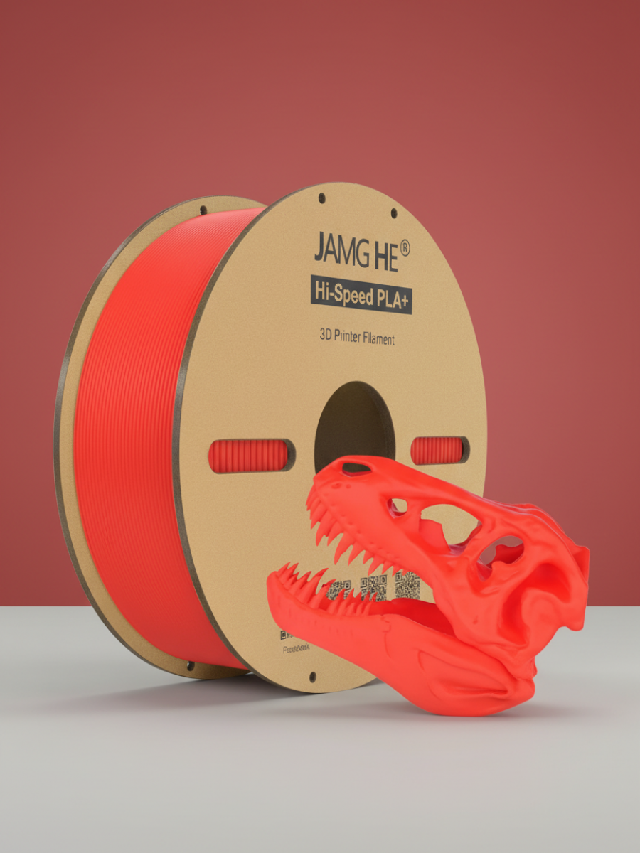 Пластик PLA+ Hi-Speed 1кг Красный