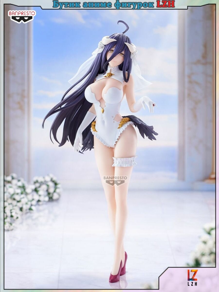 Аниме фигурка BANDAI Banpresto GLITTERGLAMOURS Альбедо(Albedo) из "Overlord" 27 см