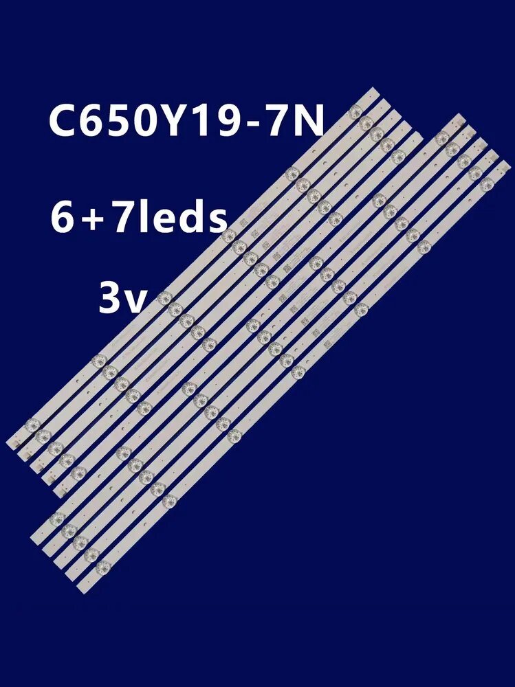 1 комплект-10 шт Светодиодная полоса для 65UCA1 C650Y19-7N U65H7S RO65LCS H-LED65BU7000 LB C650 G7N U H 7 14 L2