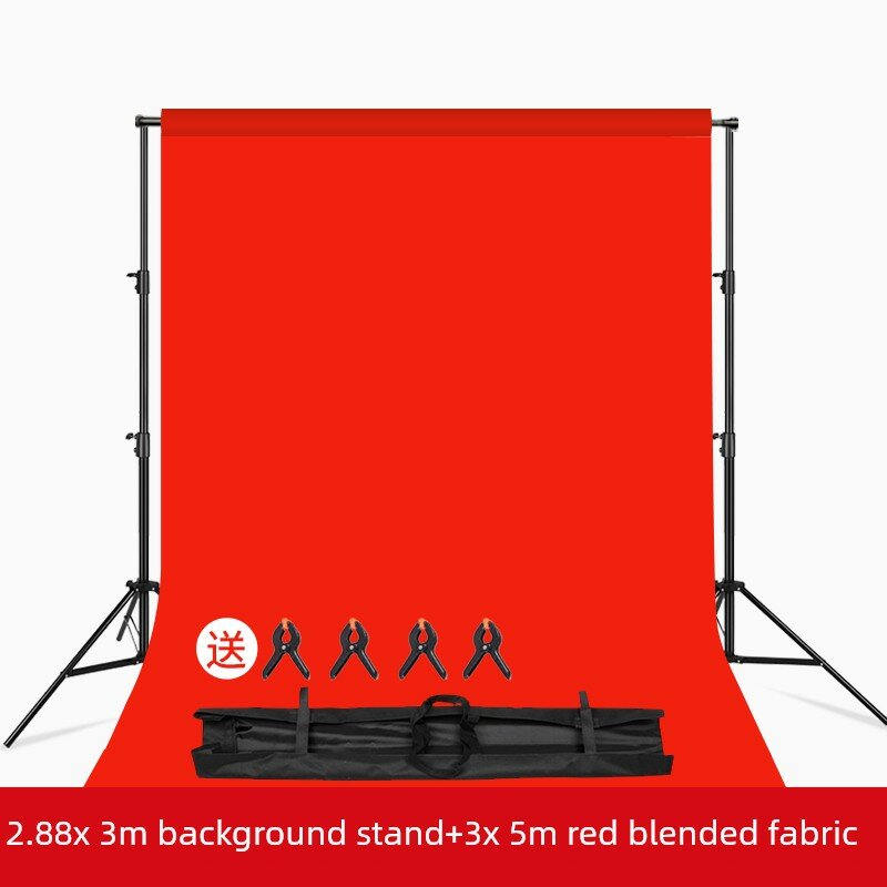 2.88* 3m Фотостойка для фона 2.6x2м, телескопическая портативная мобильная стойка для фотостудии, реквизит для