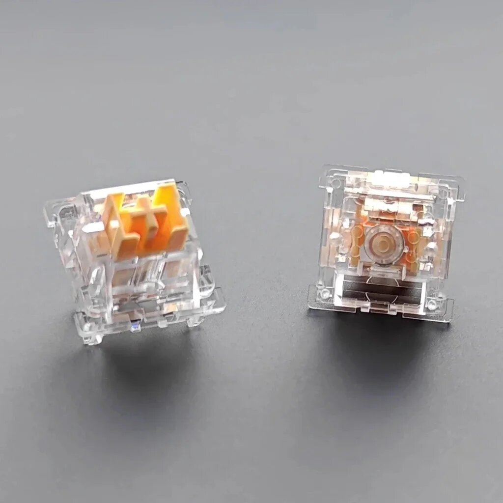 110 шт. Outemu Peach V3 Clear Peach Linear переключатели