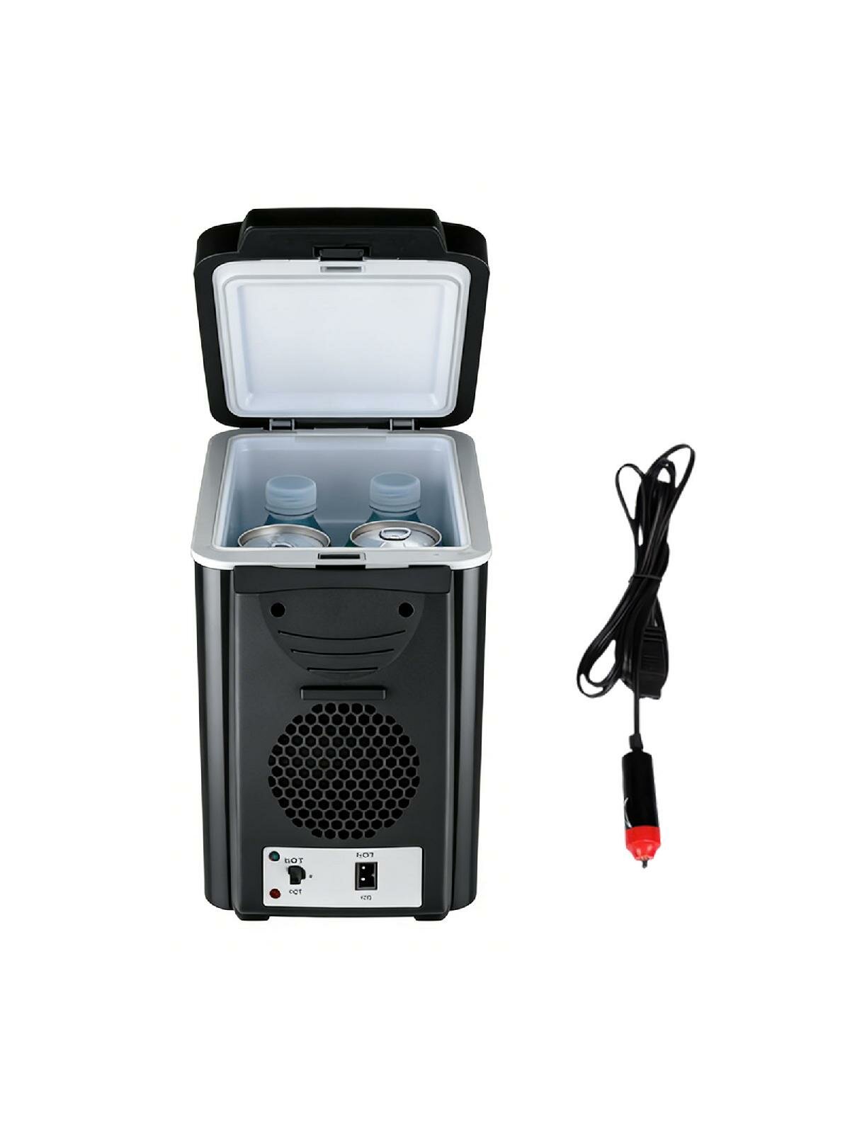 Удобный 6-Литровый Грузовой Холодильник 12V Для Хранения Напитков, Холодных Блюд Горячими