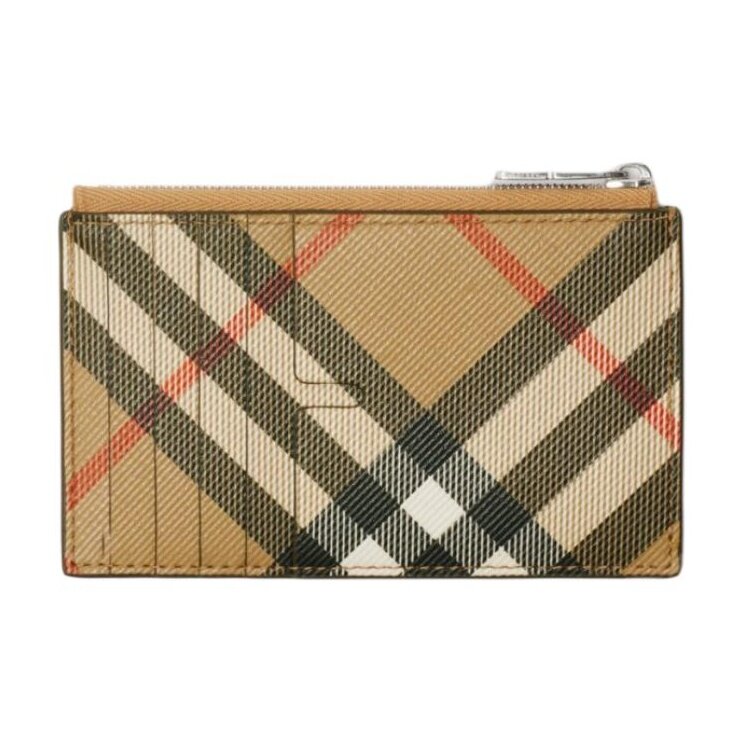 Бумажник BURBERRY, песочный — фото 1