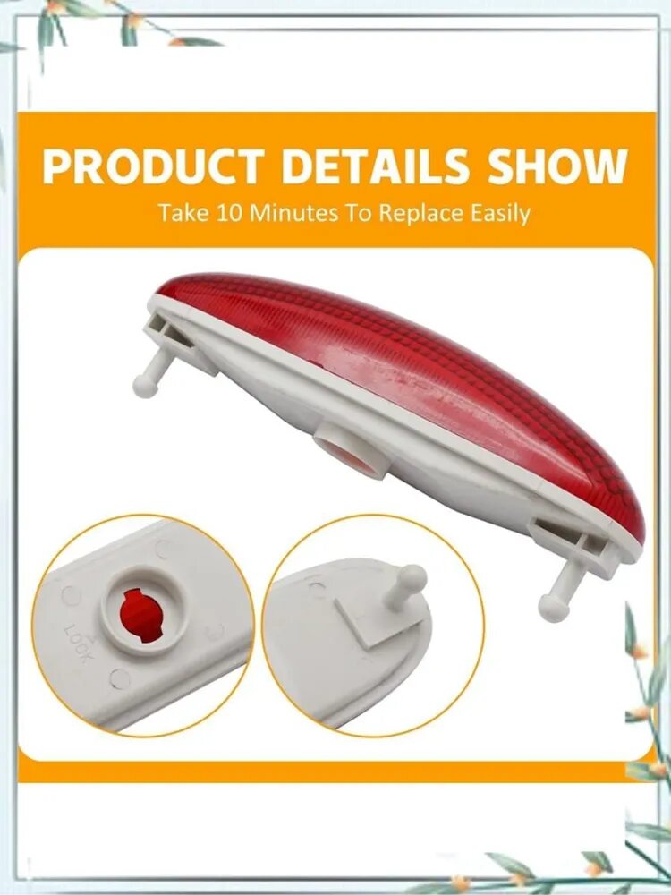 Лампа автомобильная светодиодная для габаритных фонарей красного цвета арт. I500969900