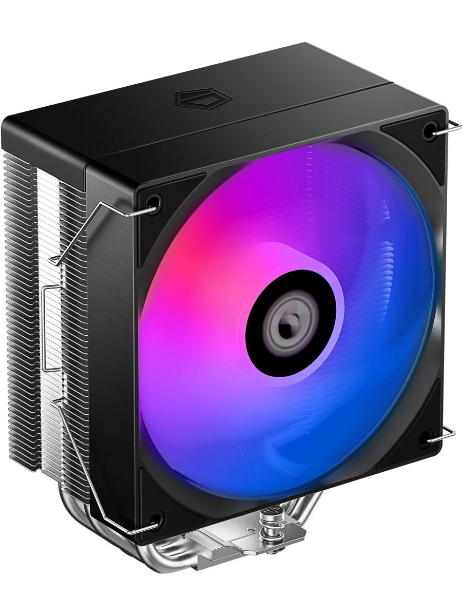 Устройство охлаждения(кулер) ID-Cooling SE-214-XT V2 RGB Soc-AM5/AM4/1200/1700/1851 серебристый/черн