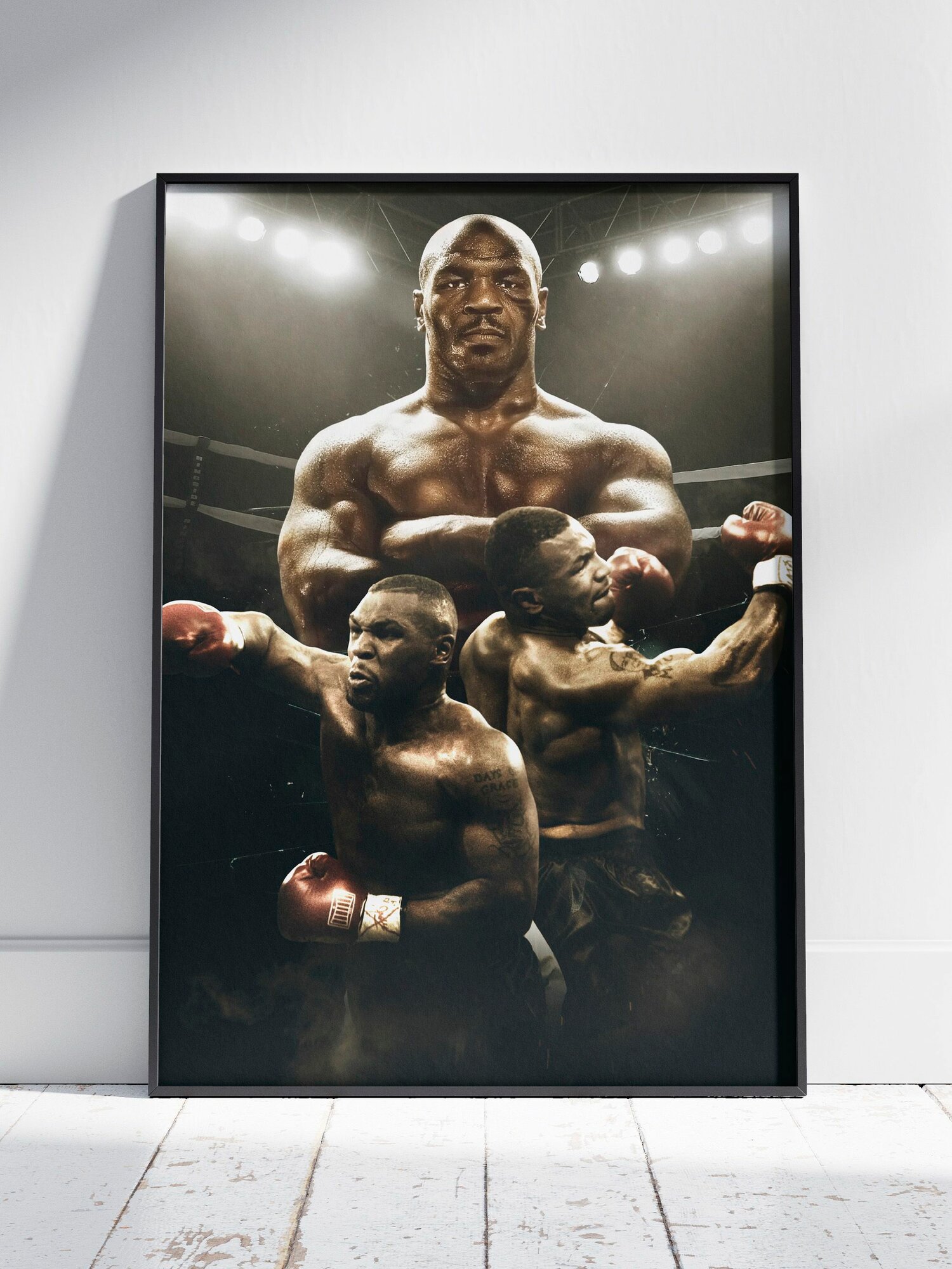 Плакат на стену для интерьера Легенды Бокса (Майк Тайсон - Mike Tyson 4) - Постер по спорту и физической активности формата A4 (21x30 см)