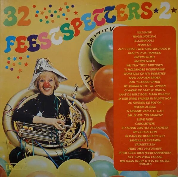 Unknown Artist - 32 Feestspetters No. 2 VG+