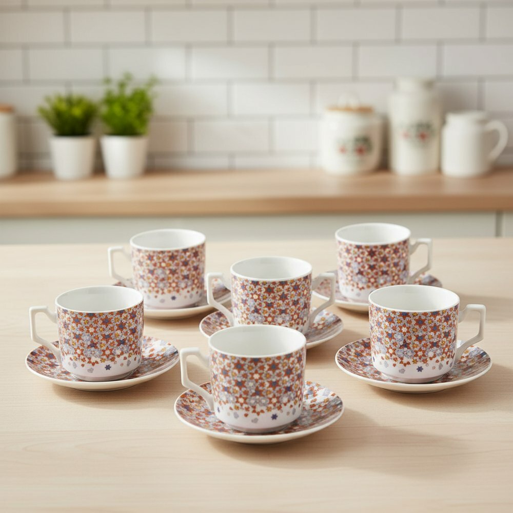 Набор из 6 чайных пар MUG-435/1 Art East Россия