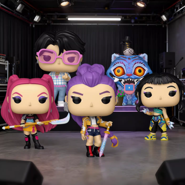 Funko Охотники за демонами K-POP Охотницы на ведьм Руми! Зои! Мира Подарок для папочки