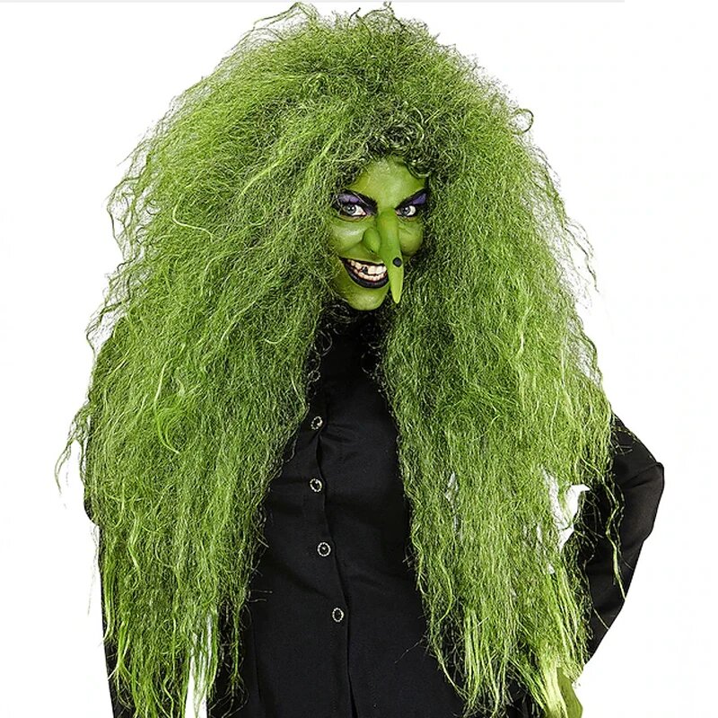 Зеленый парик для косплея Hairjoy