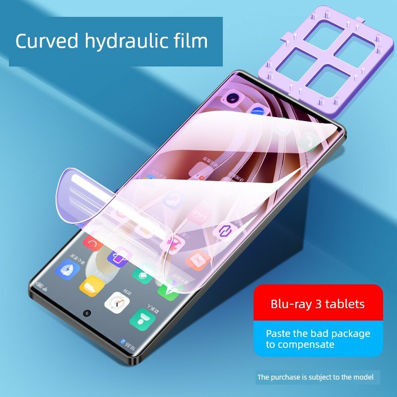 Гелевая пленка с защитой от синего света для Nubia Z40S Pro, набор из 3 шт, без пузырьков