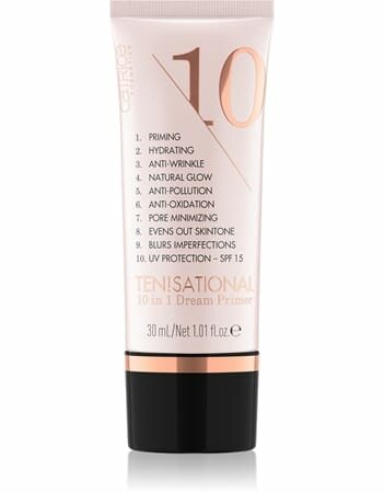 Основа под макияж Catrice Ten! sational, оттенок tensational 10 in 1 dream primer, 30 мл