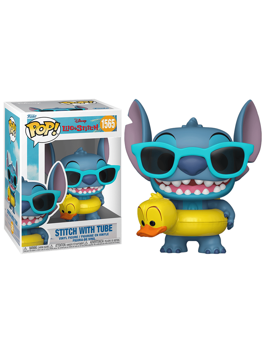 Фигурка Funko POP! Стич в надувном круге (Stitch with Tube) #1565