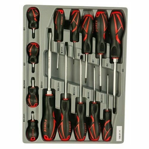 Набор отверток 14 предметов Force 2142