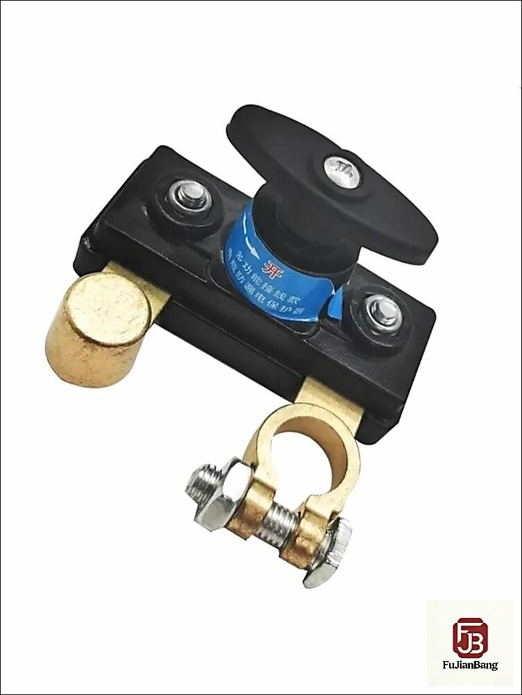 Выключатель массы АКБ 12V/24V медный — простое отключение аккумулятора, защита электроники и удобная установка.