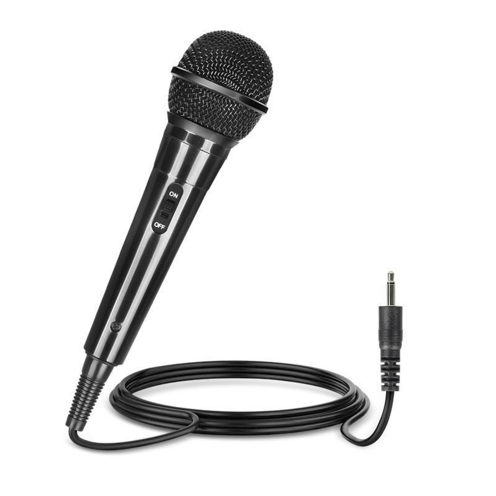 Универсальный микрофон MyPads mic3.5mm с разъемом 3.5 мм, черный