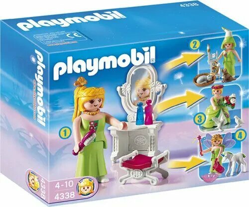 Playmobil-Мир Моби: Девушка в нескольких костюмах-4338