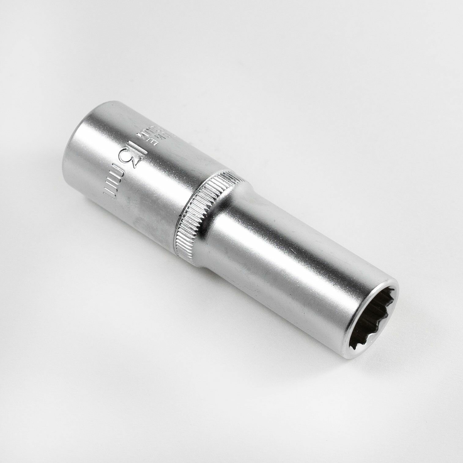 Головка 13мм 1/2" 12 гранная удлиненная / АвтоДело / 39683