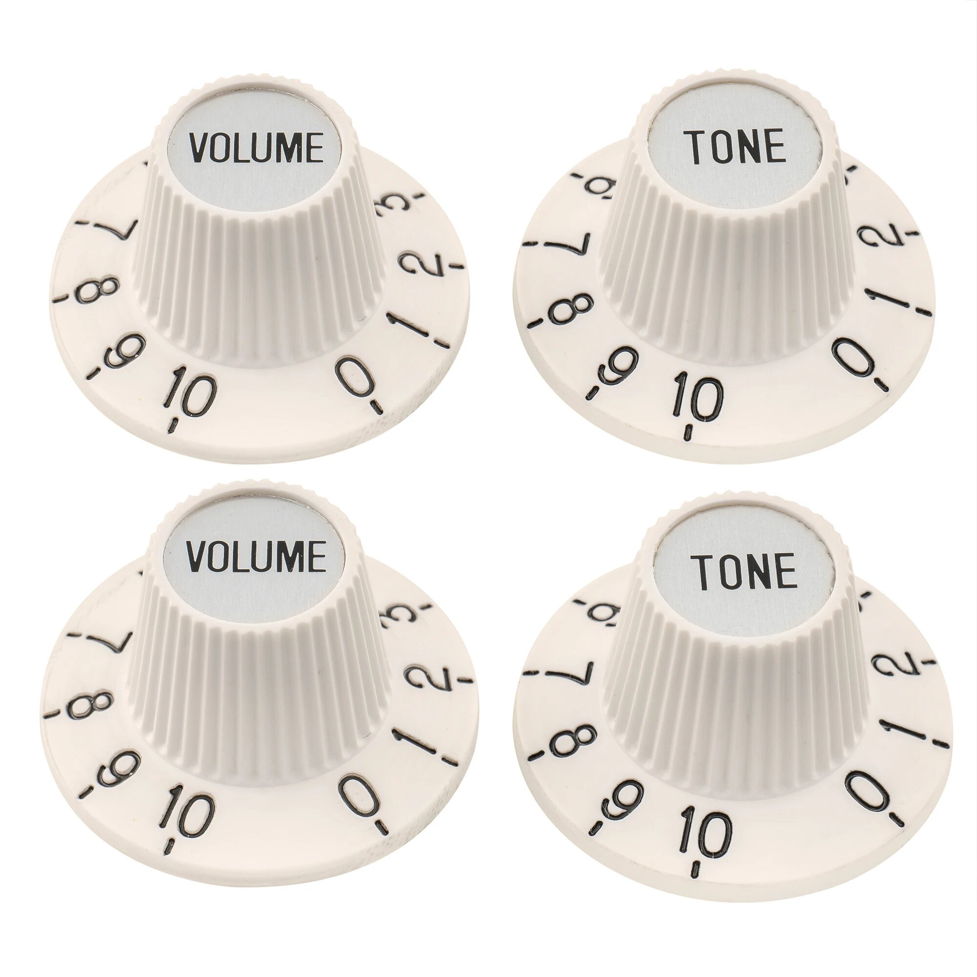 Ручки регуляторов гитары Musiclily Pro Aged White
