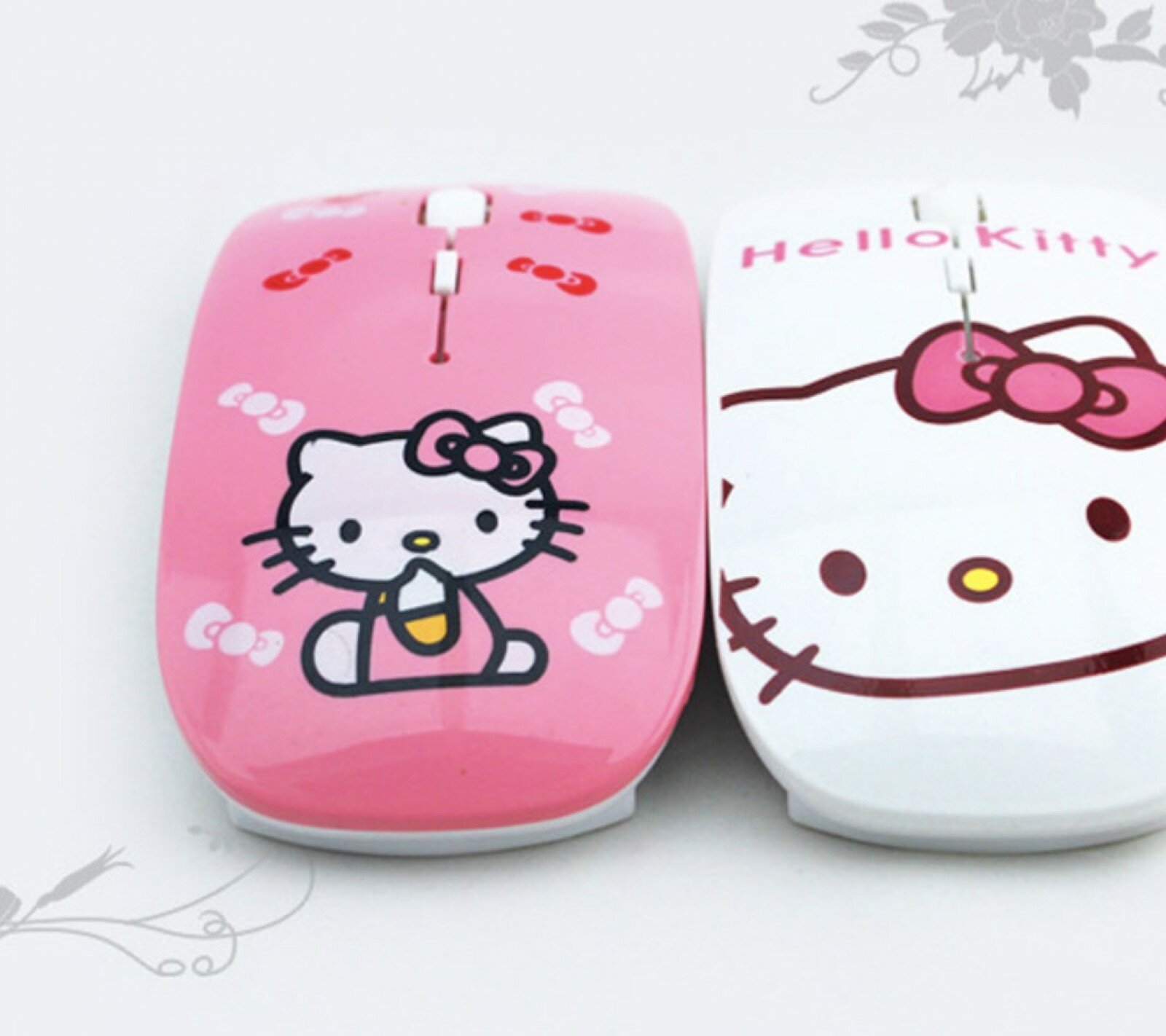 Беспроводная тонкая компьютерная мышь M154-170 с дизайном Hello Kitty