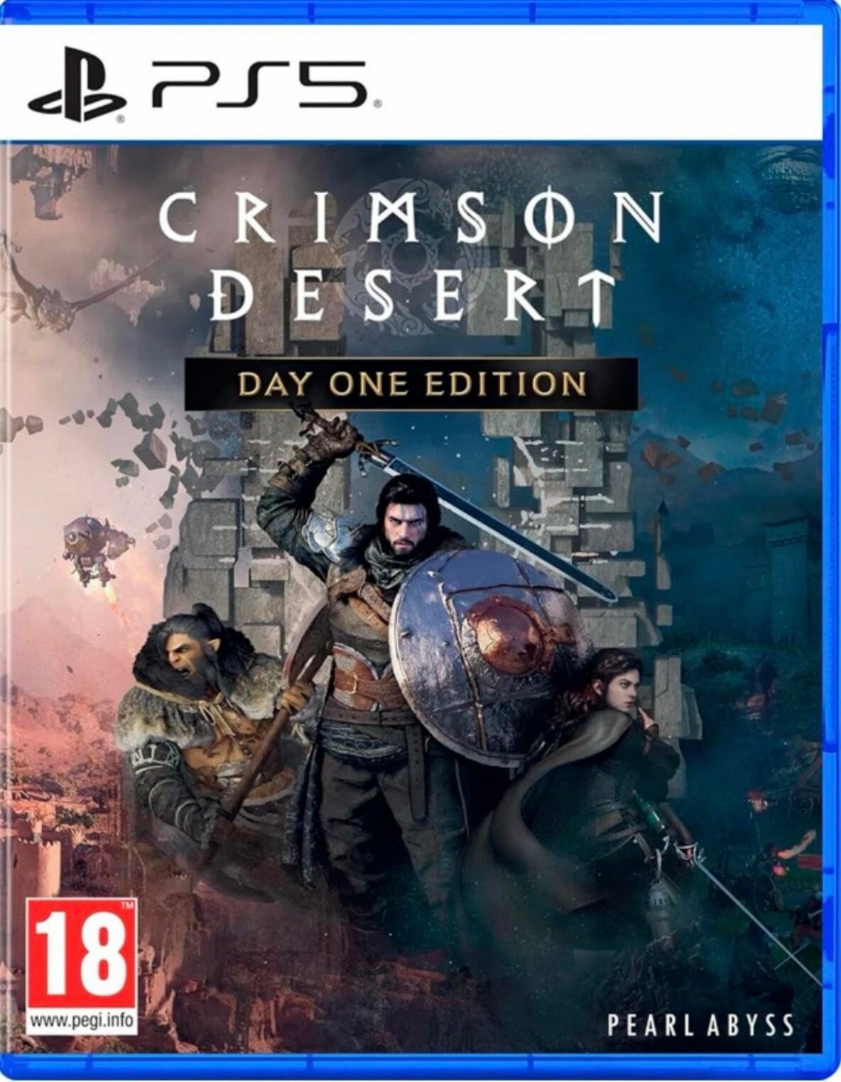 Игра Crimson Desert PS5 (PlayStation 5, Русские субтитры, диск)
