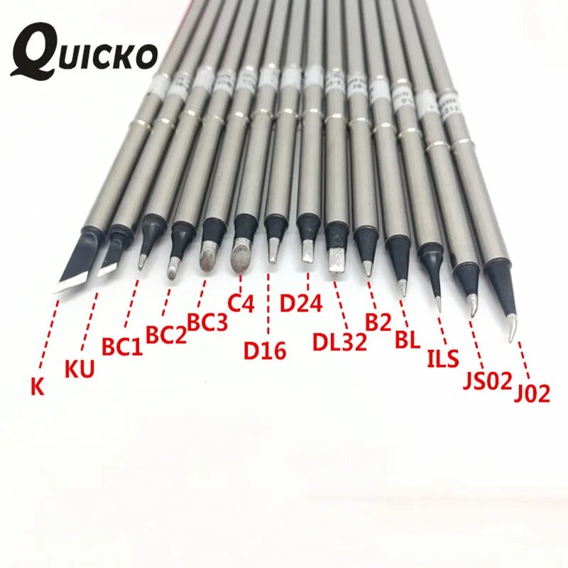 Наконечники для паяльника QUICKO T12-C4