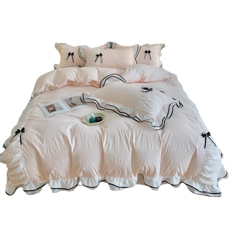 Комплект постельного белья Miss Deer Xiaoxiang Feng Shui, 4 предмета, 200х230/48х74 см