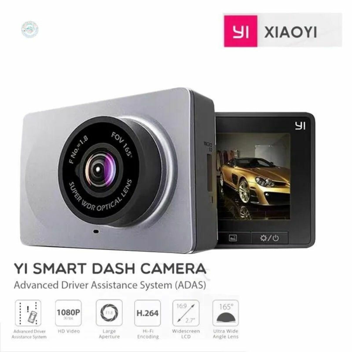 Xiao YI Smart Dash Cam с функцией ADAS для автомобиля умная камера с системой помощи водителю