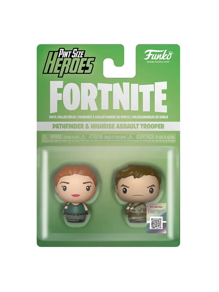 Фигурка Funko Pint Size Heroes: Fortnite S1: Pathfinder & Highrise Trooper 38020